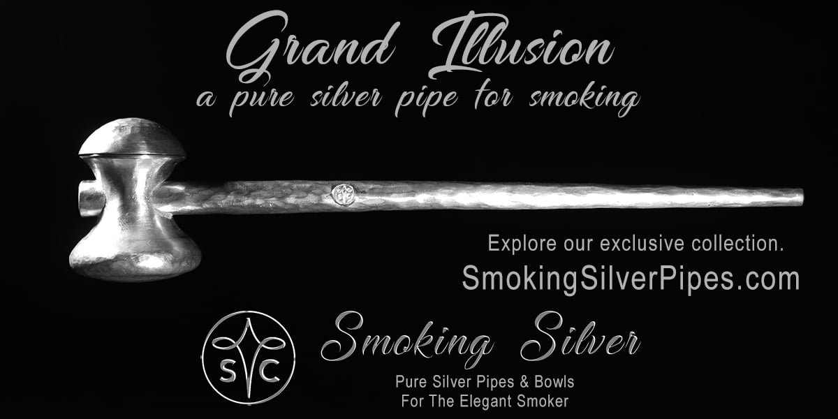 Grand Illusion, Silver Pipe #44 - Smoking Silver Pipes